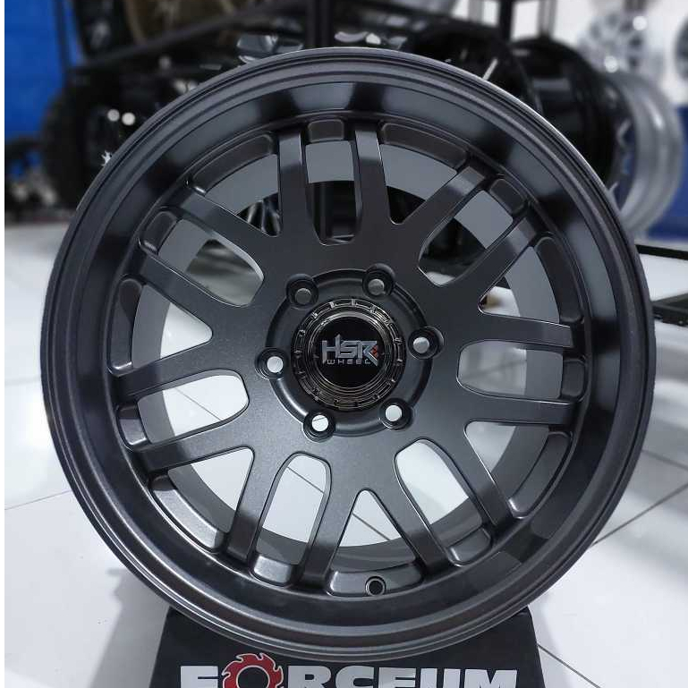 Jual Velg Mobil Hsr Gili Ring 18 Lebar 9 Hole 6X139,7 Sandy Grey Cocok ...