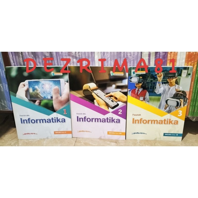 Jual Informatika Kelas 1 2 3 SMP/MTS Kurikulum Merdeka - Yudhistira | Shopee Indonesia