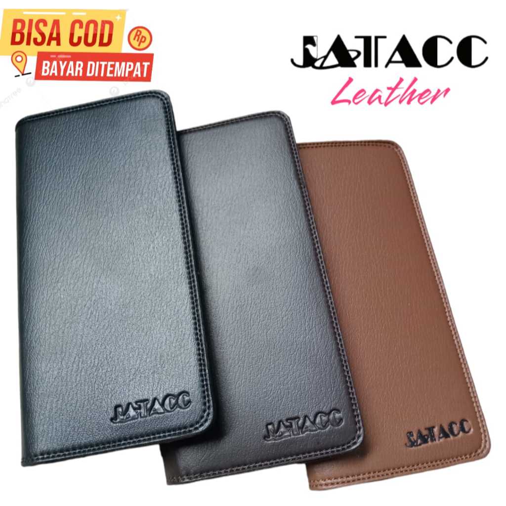 Jual DOMPET PRIA BAHAN PU LEATHER / DOMPET IMPORT MURAH POLOS PRIA ...