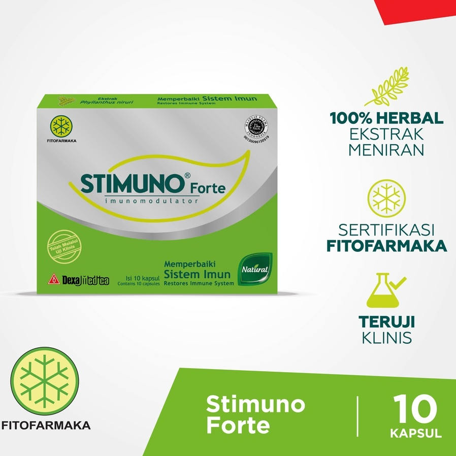 Jual STIMUNO FORTE 10 CAPSUL | Shopee Indonesia