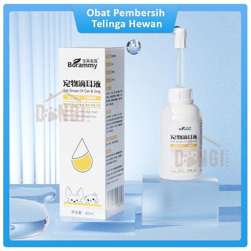 Jual Obat Tetes Telinga Kucing Anti Earmites Conge Gatal dan Infeksi ...
