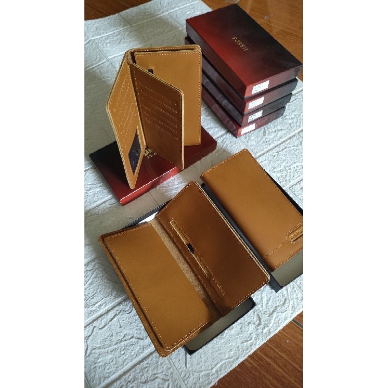 Jual dompet panjang lipat kulit sapi asli variasi merk tans | Shopee ...