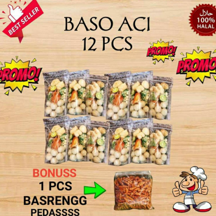Jual Official Shop Baso aci isi 12pcs baso Aci isi 12pcs murah baso Aci ...