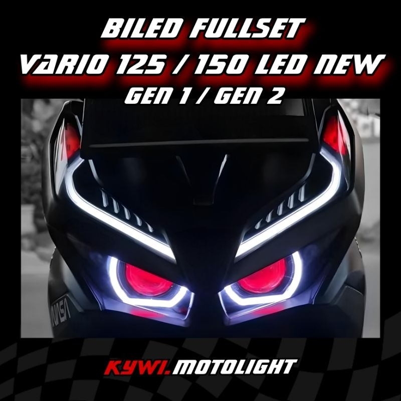 Jual Paket Biled Fullset Turbo SE EXPERIENCE Honda Vario LED New gen1 ...