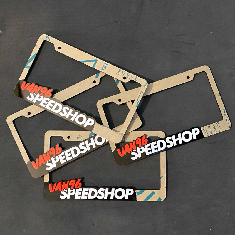 Jual Plat Nomor motor Model JDM Viral ( Plat + Frame + Dudukan + Baut ...