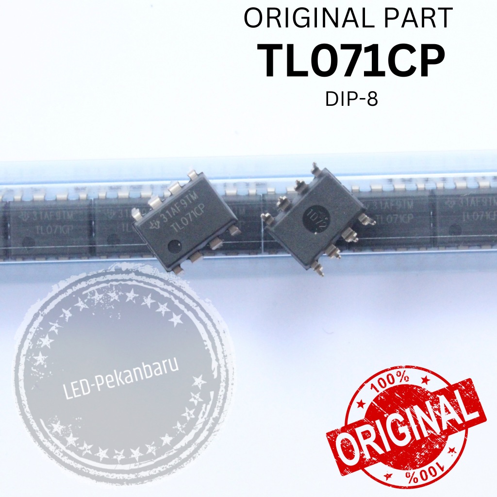Jual IC ORIGINAL TL071CP TL071 TL 071CP 071 DIP 8 PIN | Shopee Indonesia