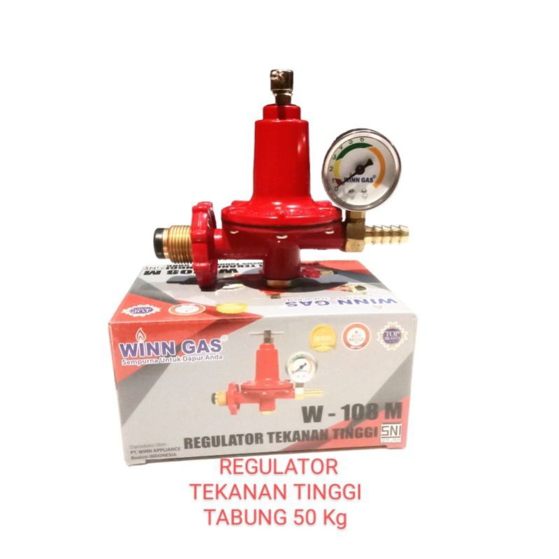Jual REGULATOR WIN GAS TEKANAN TINGGI TABUNG GAS 50 Kg | Shopee Indonesia