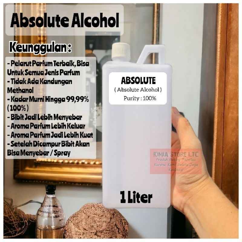 Jual ABSOLUTE MURNI 1 LITER / ABSOLUTE PARFUM 1 LITER / ABSOLUTE 100% ...