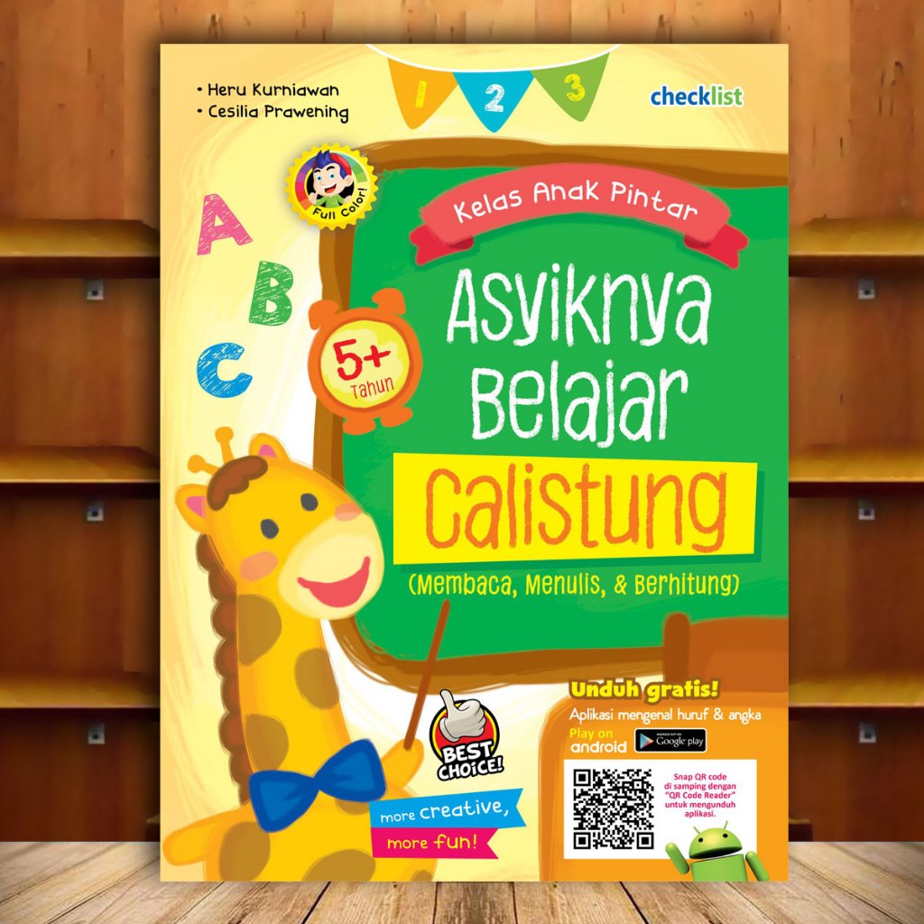 Jual BUKU ANAK CALISTUNG : BUKU ANAK PINTAR ASYIKNYA BELAJAR CALISTUNG ...