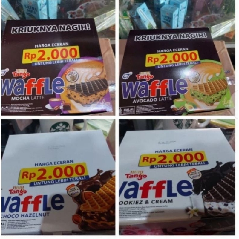 Jual tanggo waffle 1box isi 12 pcs | Shopee Indonesia