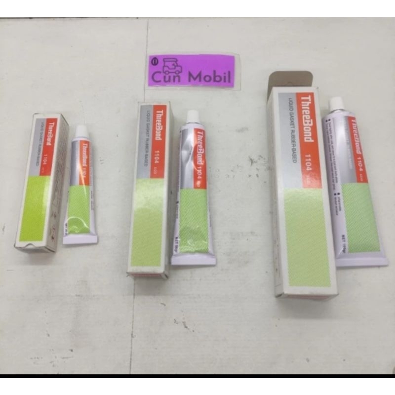 Jual Lem paking Threebond Tribond Tribon 1104 ECO Grey encer | Shopee ...