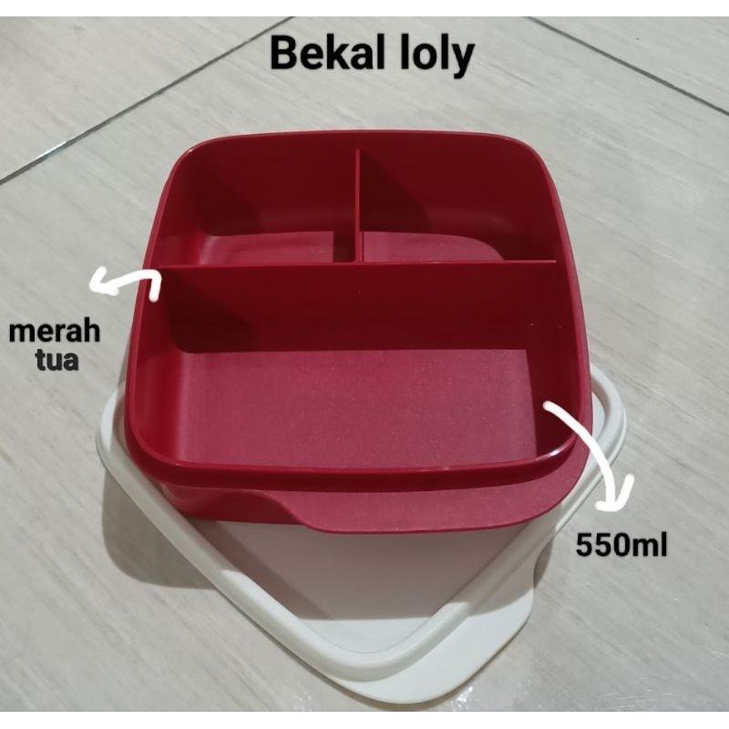 Jual ORIGINAL TUPPERWARE BEKAL LOLY | Shopee Indonesia