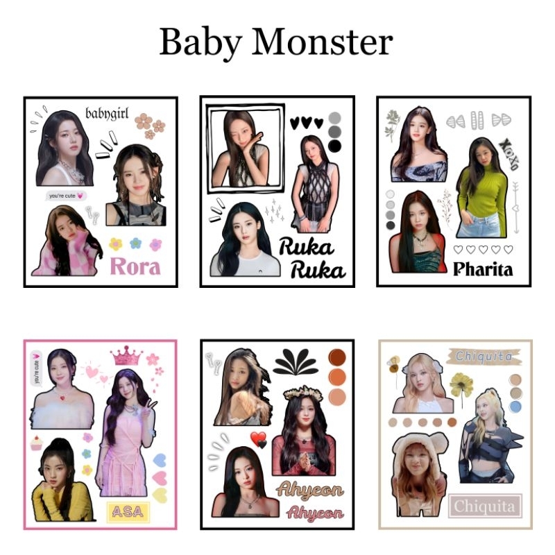 Jual Baby Monster Stiker Set | Shopee Indonesia