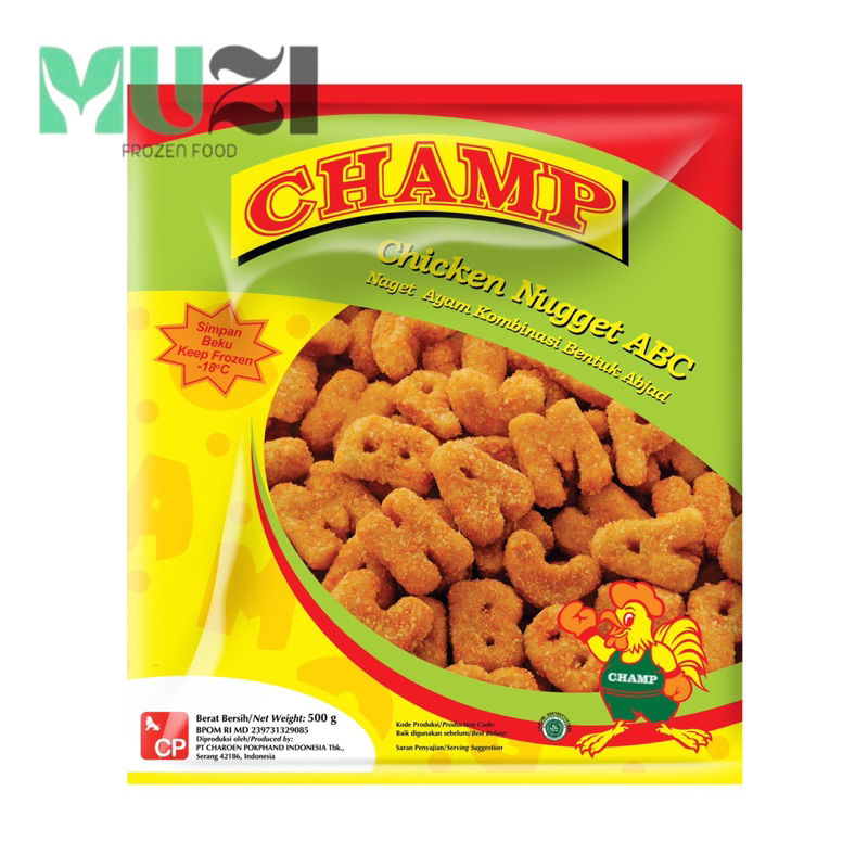 Jual CHAMP NUGGET ABC 250 GR 500 GR | Shopee Indonesia