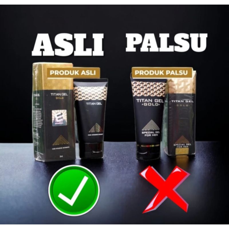 Jual Titan gel gold asli Original pria tahan Lama | Shopee Indonesia