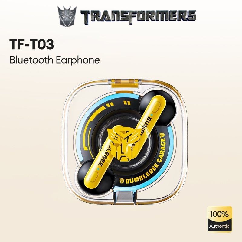 Jual Transformers TF-T03 True Wireless Bluetooth Earphone V5.3 Sports Music Noise Reduction ...