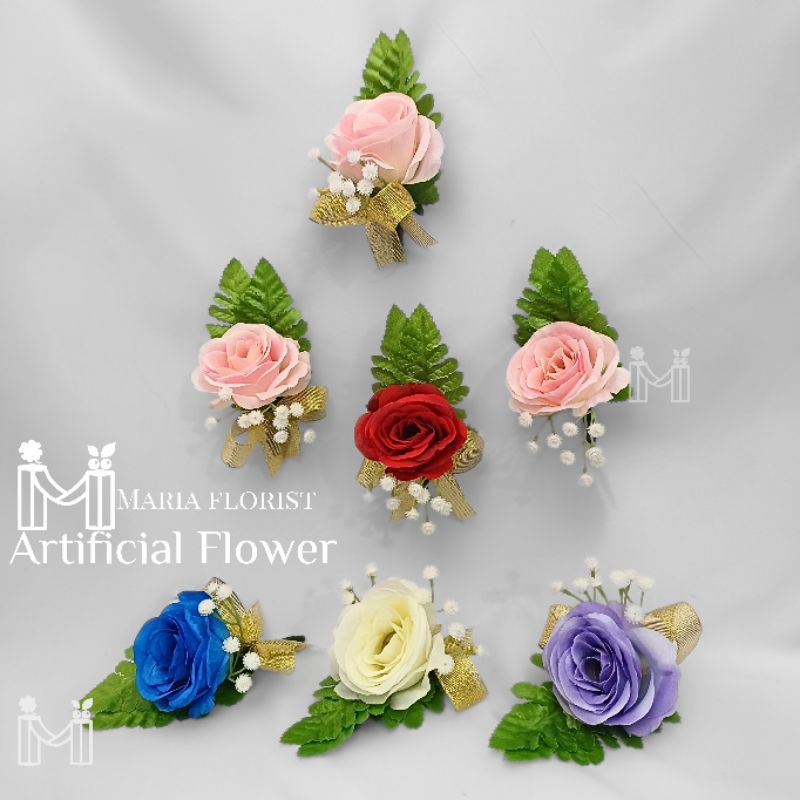 Jual Korsase Pengantin - - Bunga Pengantin Palsu - Wedding Corsage ...