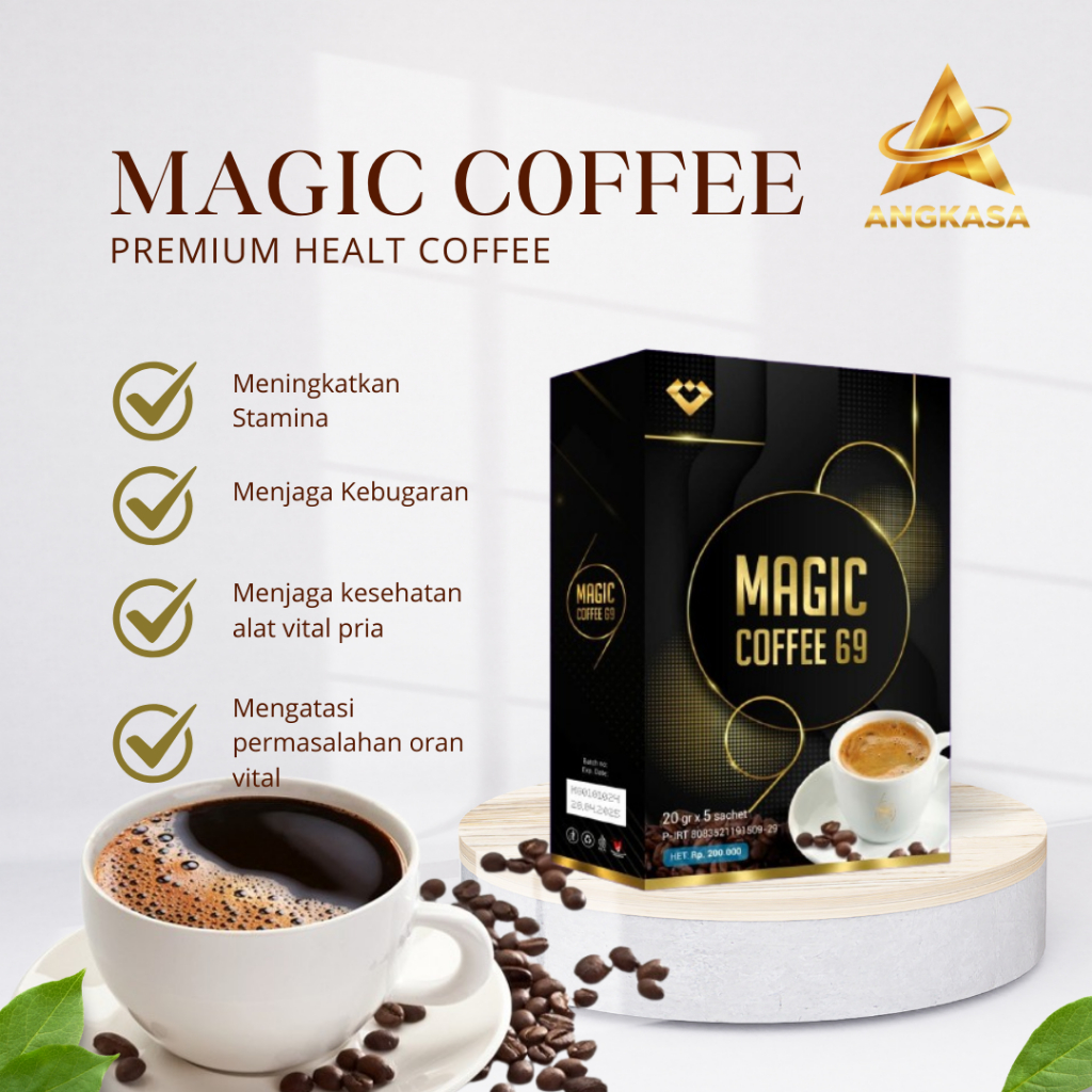 Jual Magic Coffee - Kopi Herbal 1 box isi 5 sachet | Shopee Indonesia