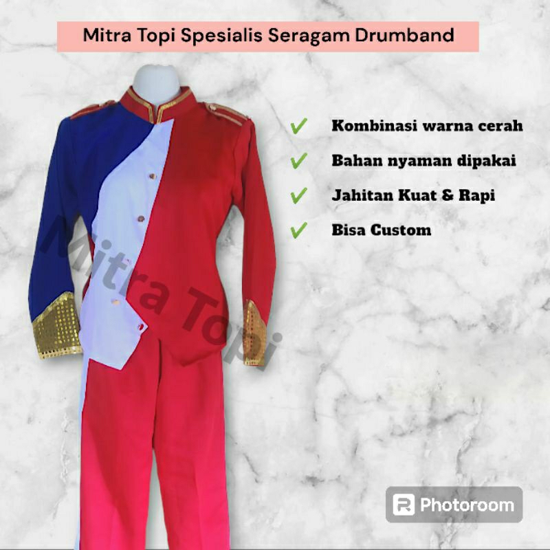Jual Seragam Drumband Anak dan dewasa Kualitas / seragam pasukan ...