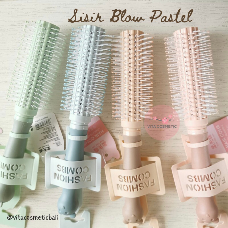 Jual Sisir Blow Pastel Comb Roll Rol Rambut | Shopee Indonesia