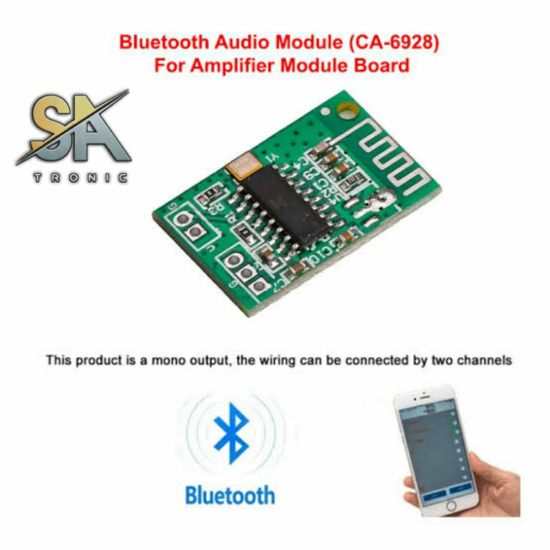 Jual Modul CA-6928 Modul Bluetooth 5v Audio Receiver CA 6928 | Shopee ...