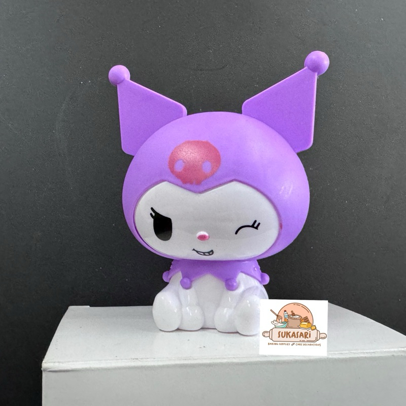 Jual Topper Kuromi Purple ungu Cake Topper toper hiasan kue hampers ...