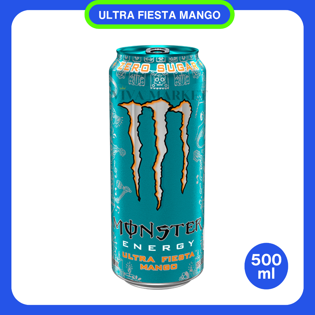 Jual Monster Energy Drink 500ml Ultra Fiesta Mango (United Kingdom ...