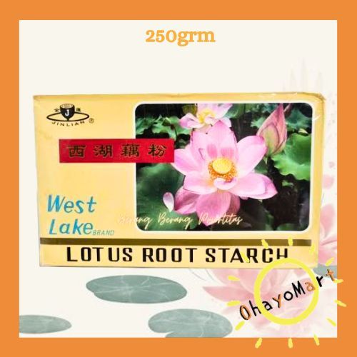 Jual West Lake Lotus root starch / Minuman serbuk pati akar teratai ...
