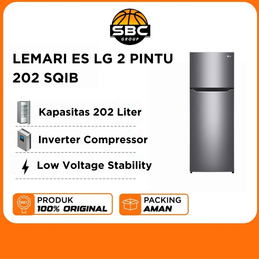 Jual LEMARI ES LG 2 PINTU 202 SQIB | Shopee Indonesia
