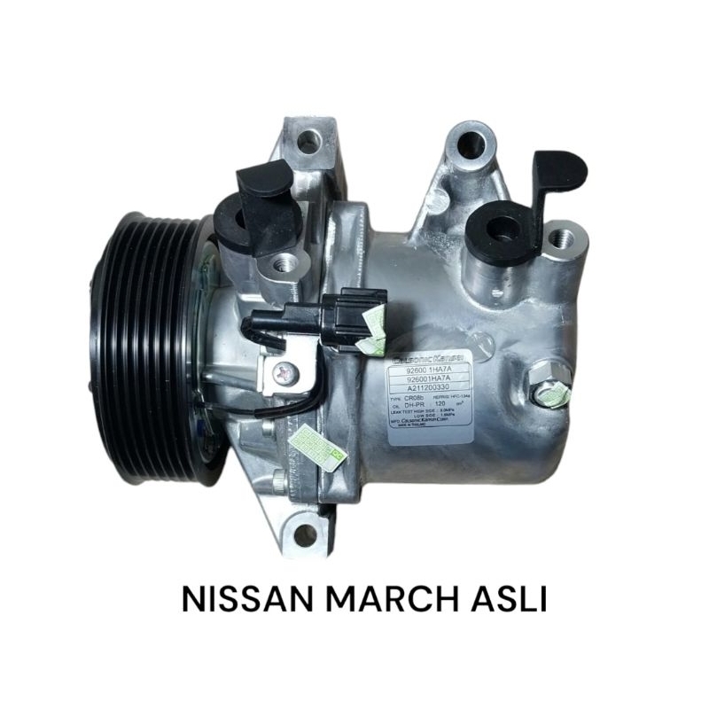 Jual KOMPRESOR COMPRESOR COMPRESSOR NISSAN MARCH ASLI ORIGINAL | Shopee ...