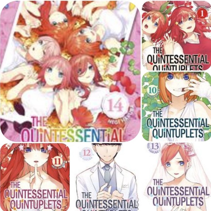 Jual ART M2Z KOMIK SERI The Quintessential Quintuplets Negi Haruba ...