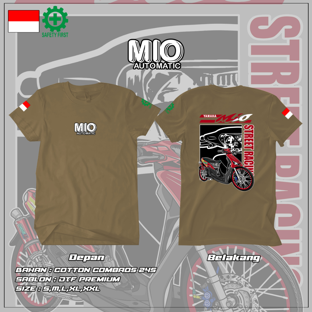 Jual Baju Mantap Motif Yamaha Mio Racing - Mio Tshirt - Kaos MIO ... Jual Baju Mantap Motif Yamaha Mio Racing - Mio Tshirt - Kaos MIO ...