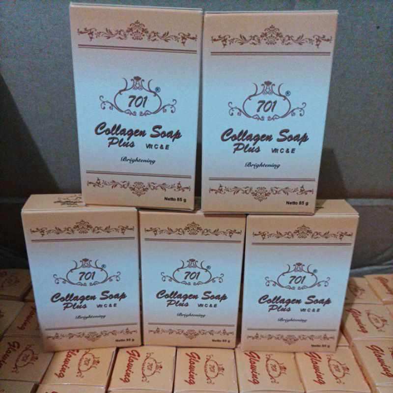 Jual 701 Collagen Soap Plus Vit C & E | Shopee Indonesia