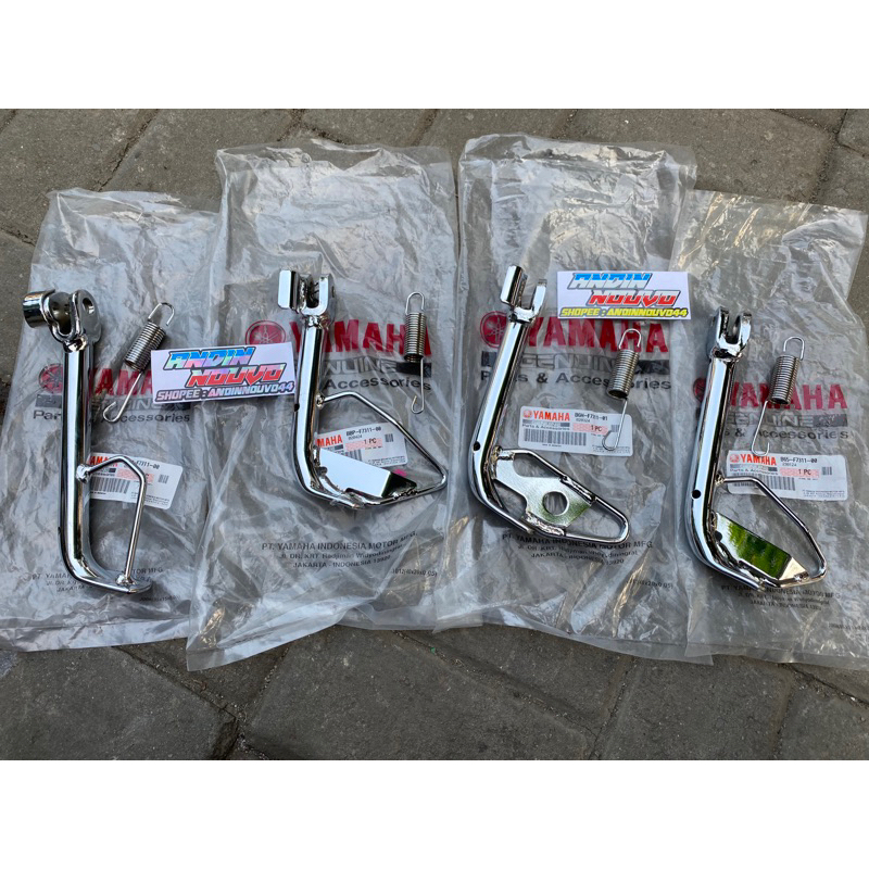 Jual standar samping standar 1 downsize custom pendek chrome aerox new ...