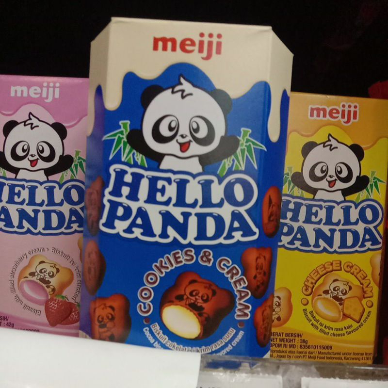 Jual MEIJI HELLO PANDA 45G MILK | Shopee Indonesia
