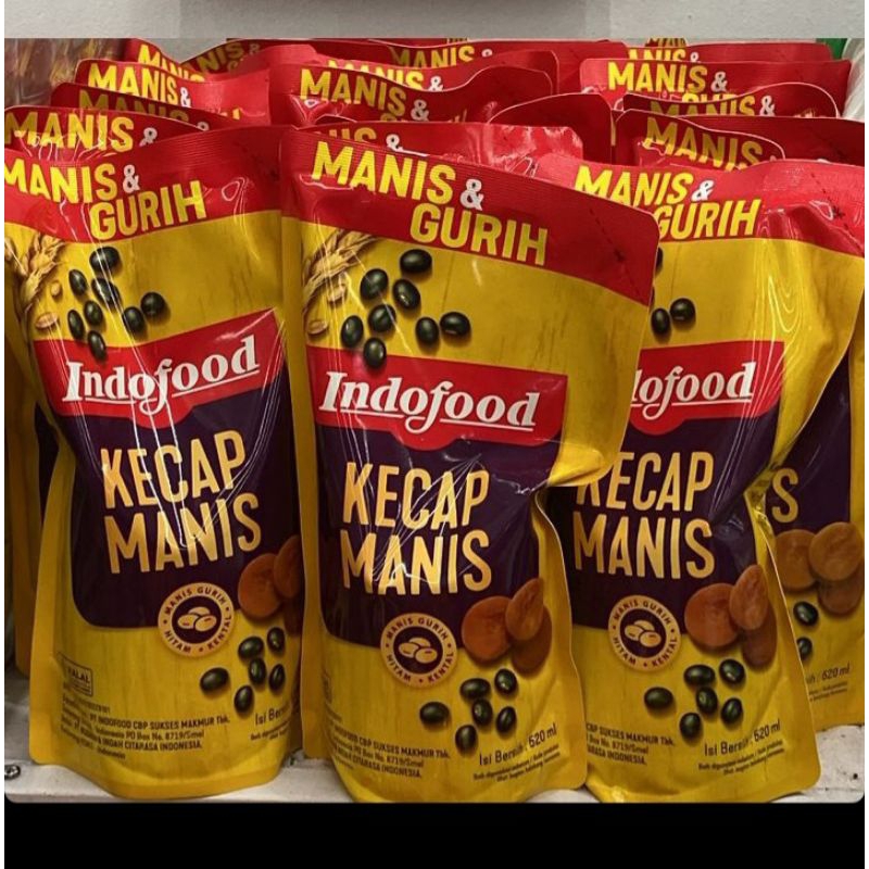 Jual Kecap Manis Indofood 520ml | Shopee Indonesia