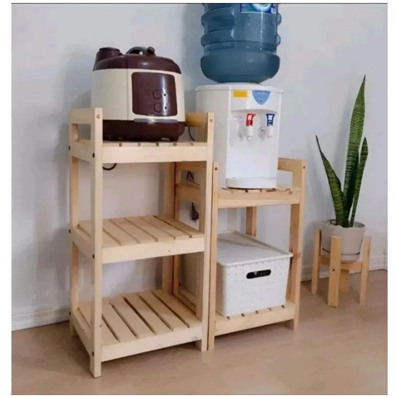 Jual rak dispenser 3 susun/rak 3 susun mejikom/rak 3 susun serbaguna ...