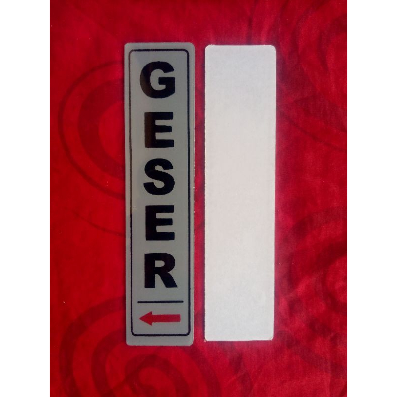 Jual sign board Geser panah kiri | Shopee Indonesia