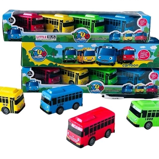 Jual FAMILY TOYS ONLINE SHOP TAYO ISI 4.TAYO 4WARNA.MOBIL ISI 4. MOBIL ...