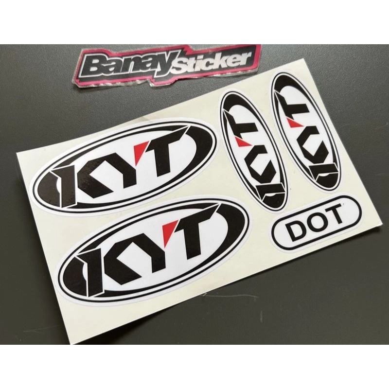 Jual stiker logo helm KYT set print cut | Shopee Indonesia