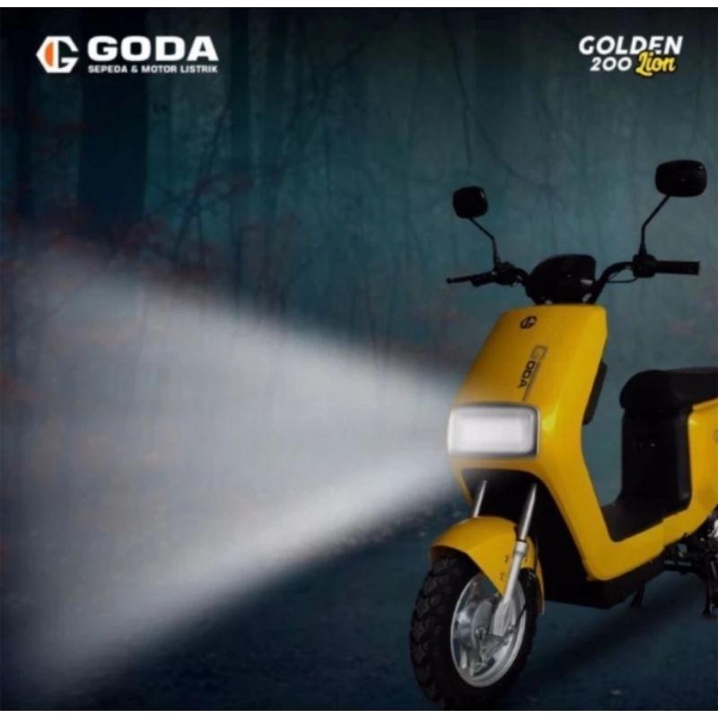 Jual Sepeda Listrik Subsidii Goda Golden New Lion 200 Upgrade 100Km ...
