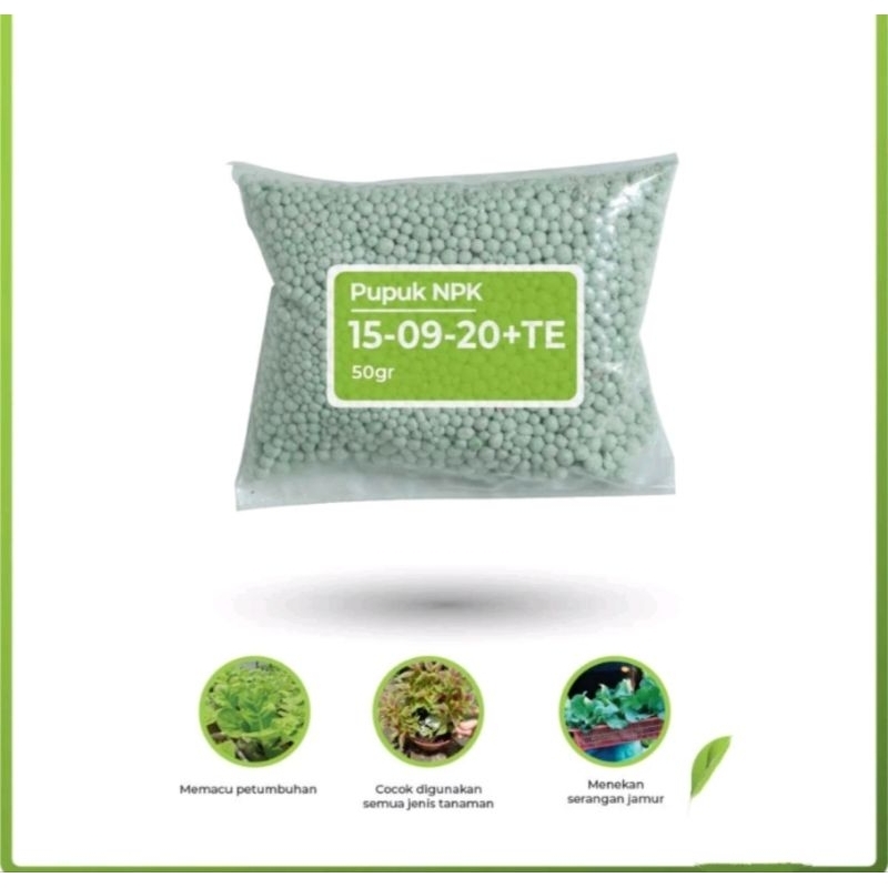 Jual Pupuk NPK Grower Nutrisi Tanaman Sayur, buah dan Tanaman Hias | Shopee Indonesia