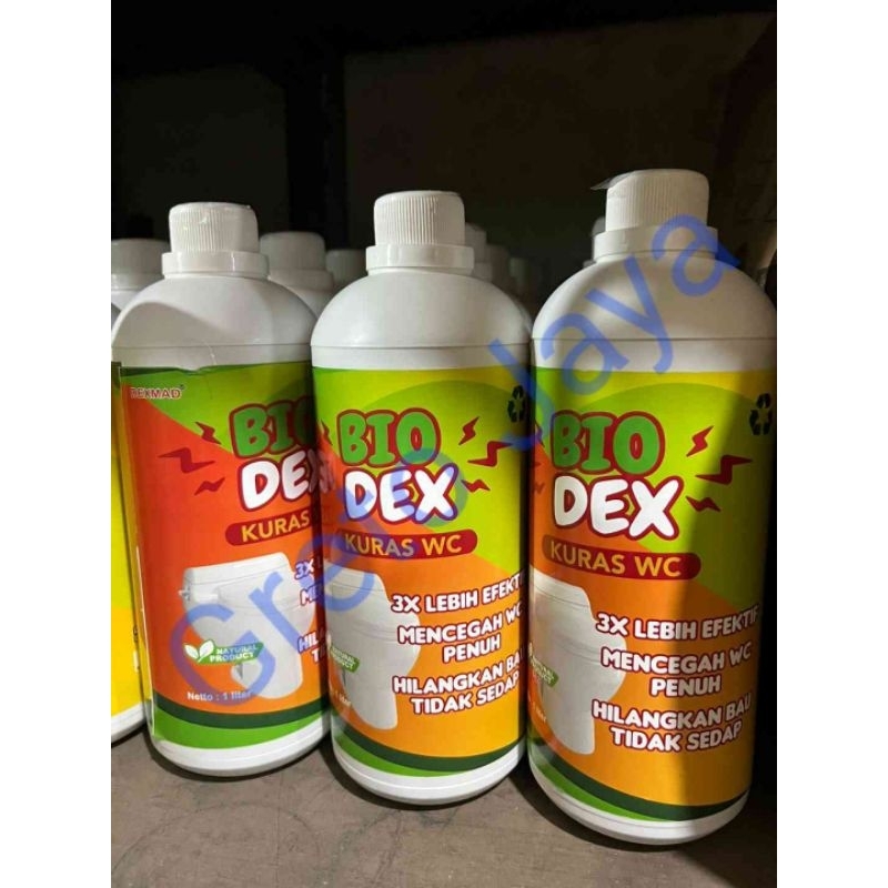 Jual BIODEX 1000ml Cairan Penghilang Bau Pengurai Limbah Anti Sumbat ...