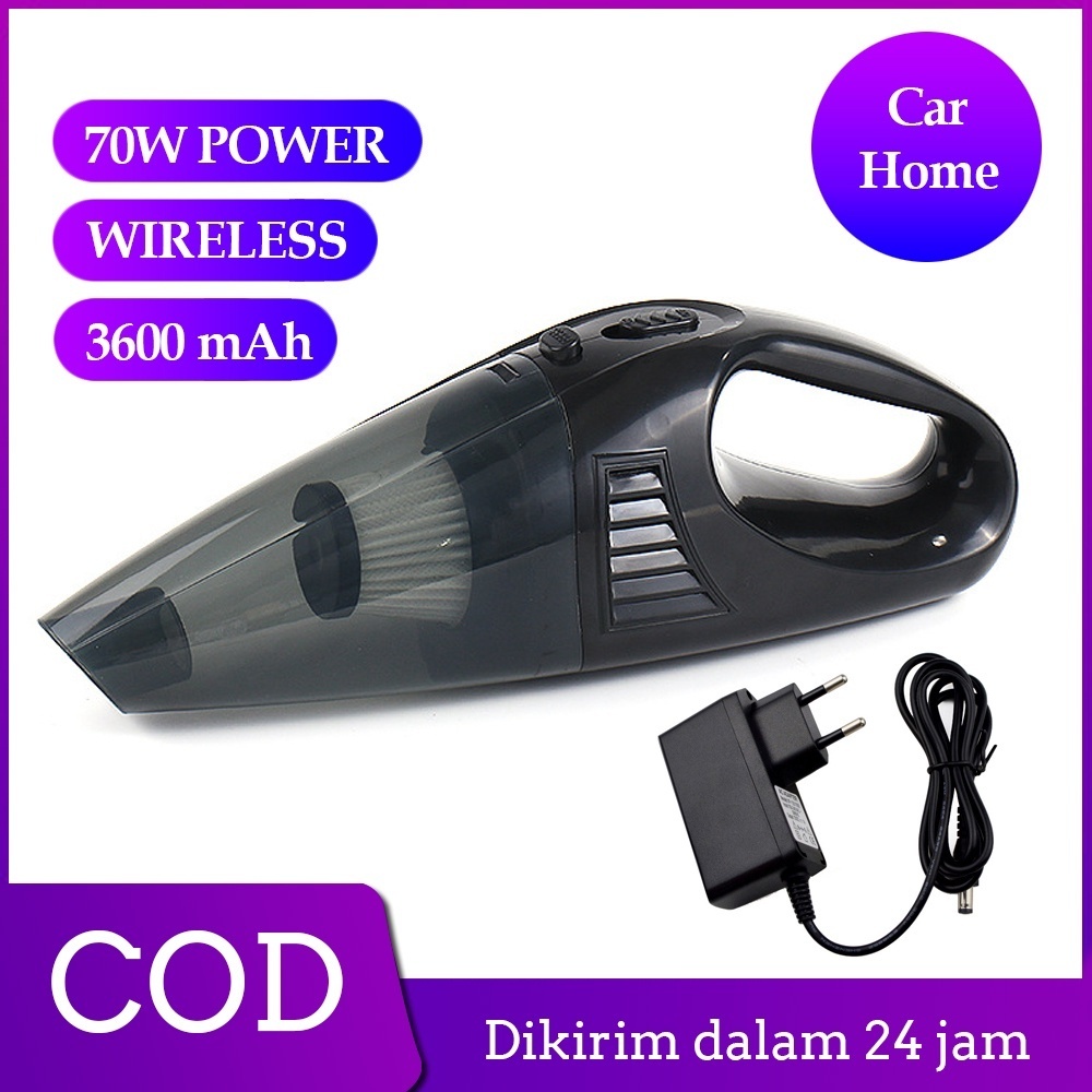 Jual Vacuum cleaner untuk digunakan di dalam mobil dengan daya hisap ...