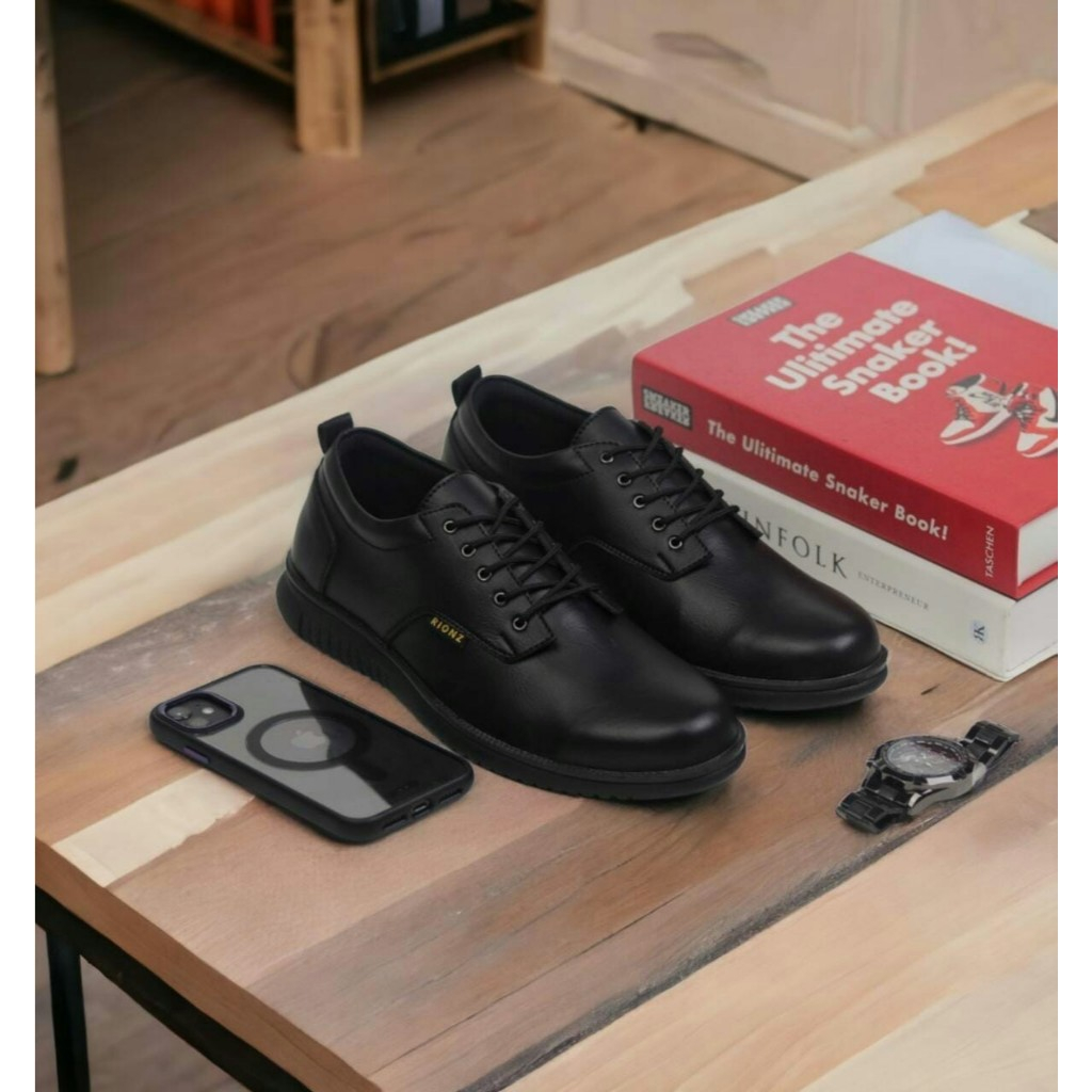 Jual HND PATRICK ORIGINAL x RIONZ Sepatu Semi Formal Coklat Tali Pria ...