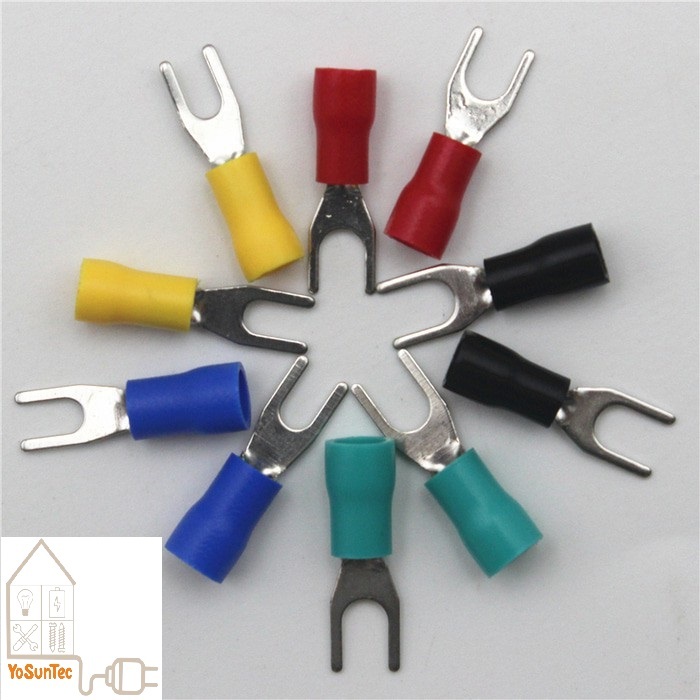 Jual Kabel Skun Y Fork Isolasi SV1.25-3 2-4 Cable Lug Terminal Sekun Konektor | Shopee Indonesia