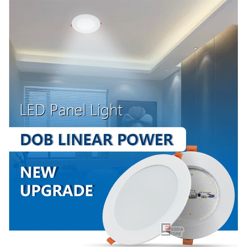 Jual PROMO Lampu Downlight 6WATT Lampu LED Plafon Inbow Ceiling Panel ...