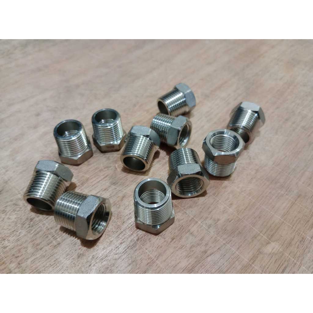 Jual vlok ring ss304 3/4 x1/2" drat dalam 3/4" drat luar 1/2" | Shopee ...