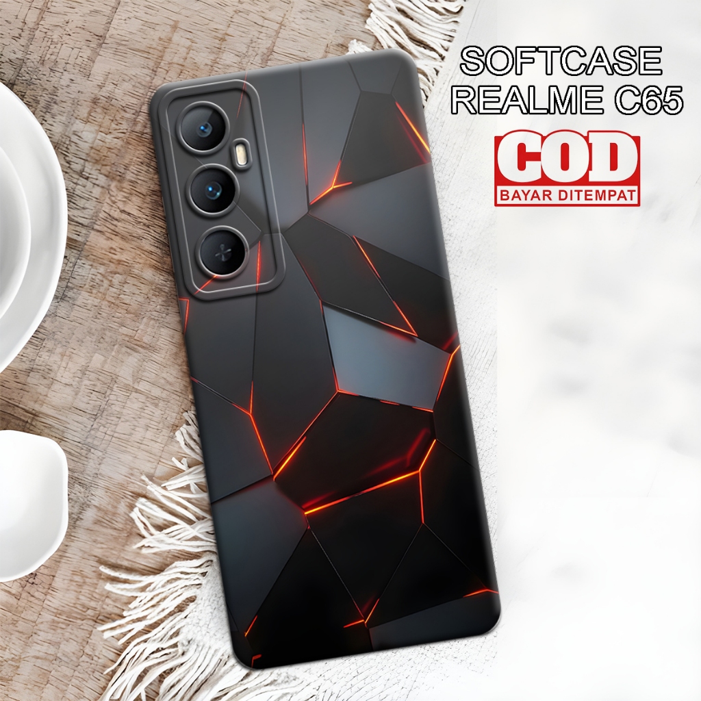 Jual softcase realme C65 terbaru case pro camera pelindung hp mika hp ...
