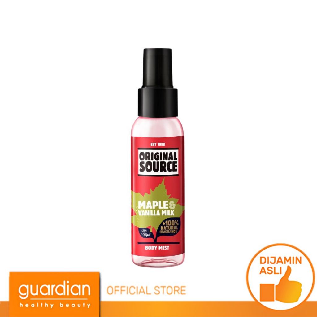 Jual Original Source Body Mist Maple & Vanilla 100Ml | Shopee Indonesia